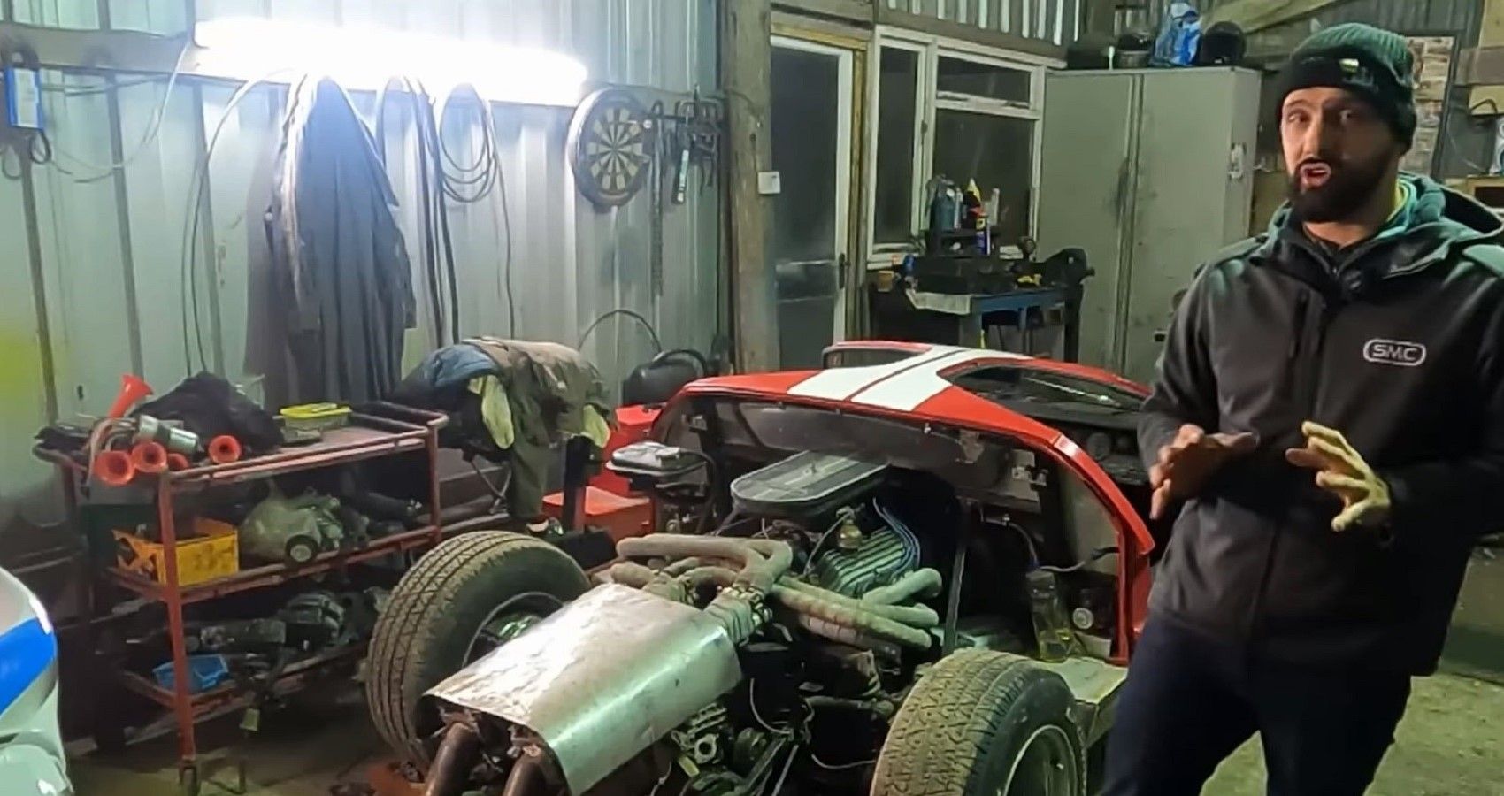 YouTuber Creates The Ultimate Ford GT40 Kit Car With Real Pieces Of History