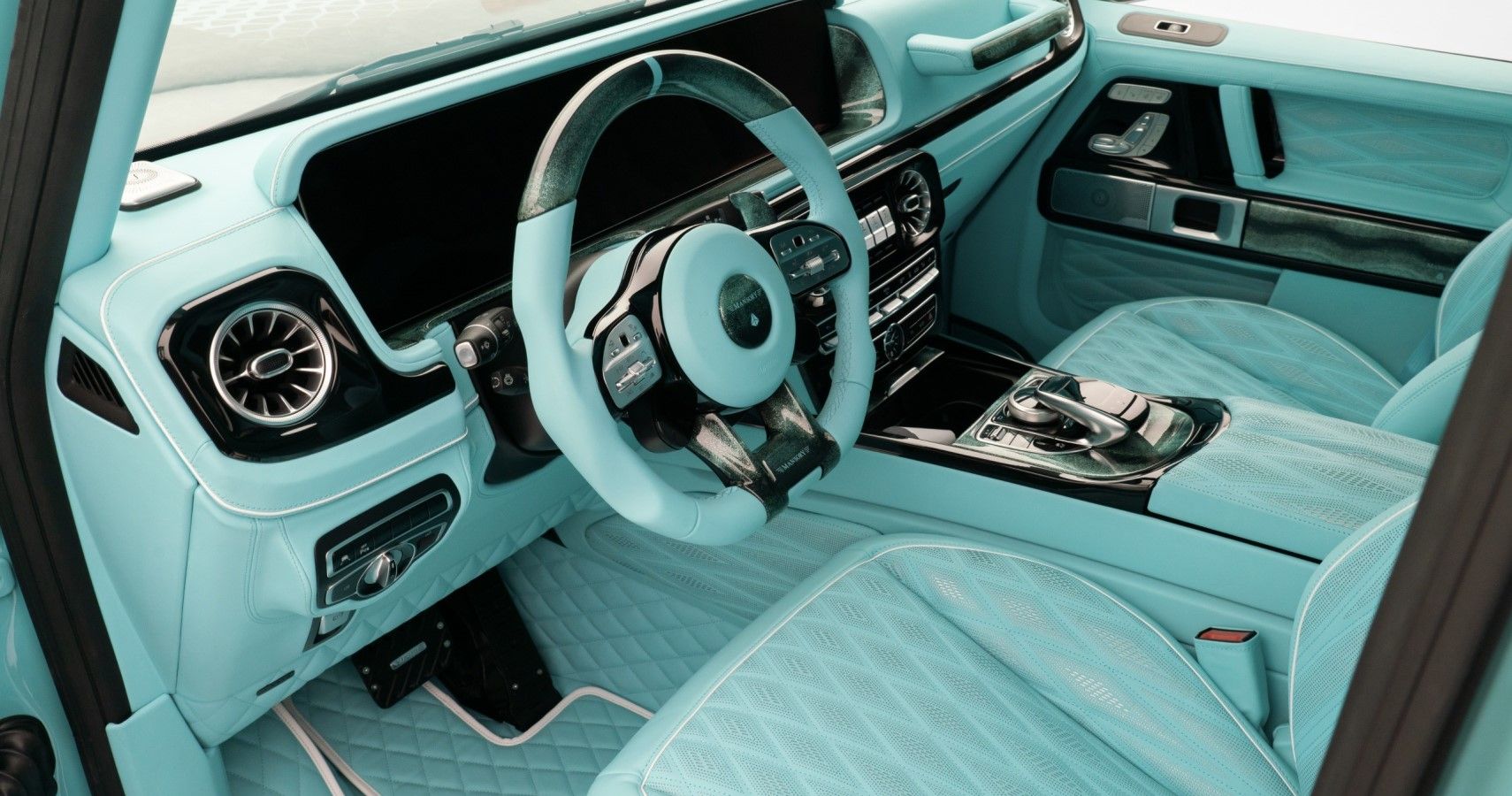 This One-Off Mercedes-AMG G63 By Mansory Packs 850-HP And A Cool Paint Job