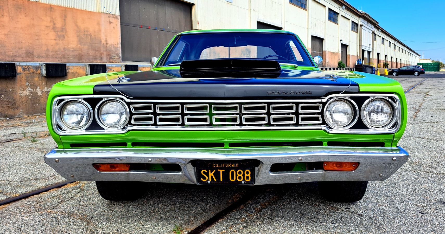 Fully Restored Plymouth Road Runner Becomes The Green Goblin