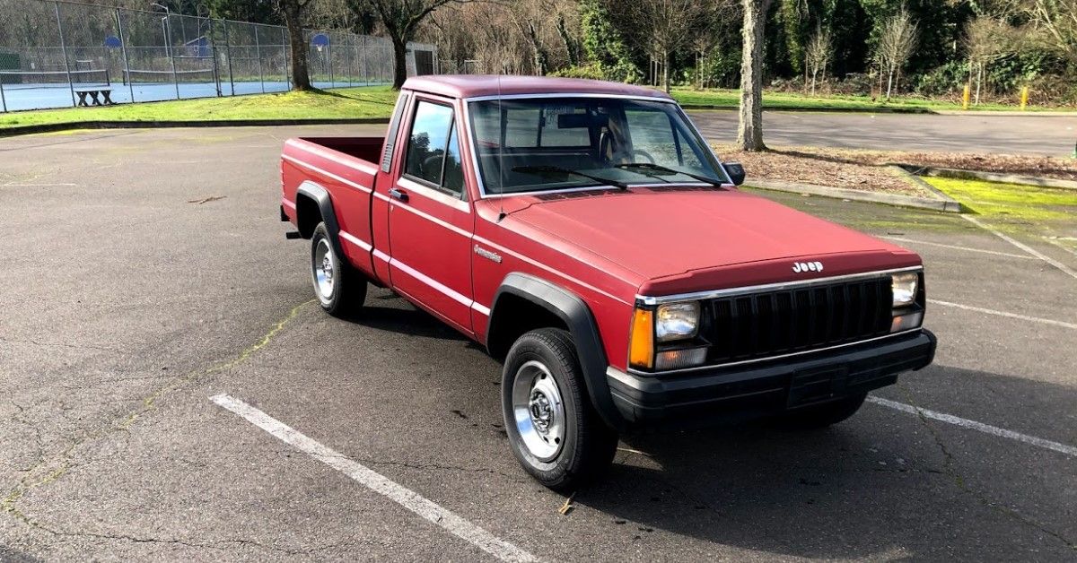 Check Out This Awesome Custom 1987 Jeep Comanche Pop-Up Truck Camper