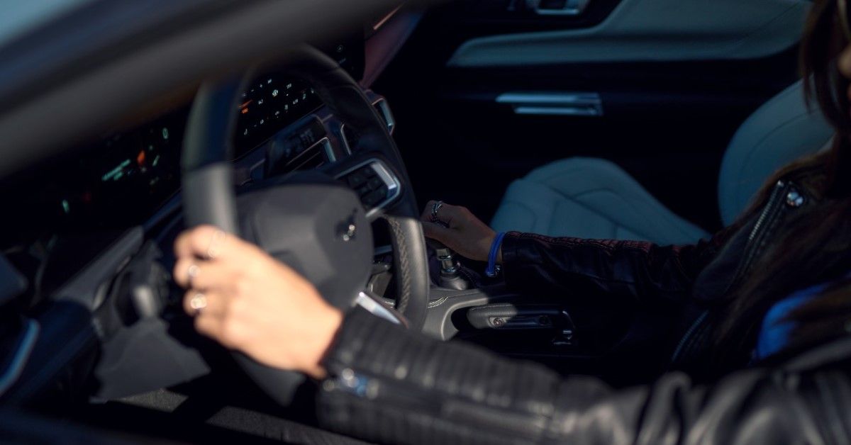 Coyote V8-Powered 2024 Ford Mustang Dark Horse Is One Aggressive Muscle Car