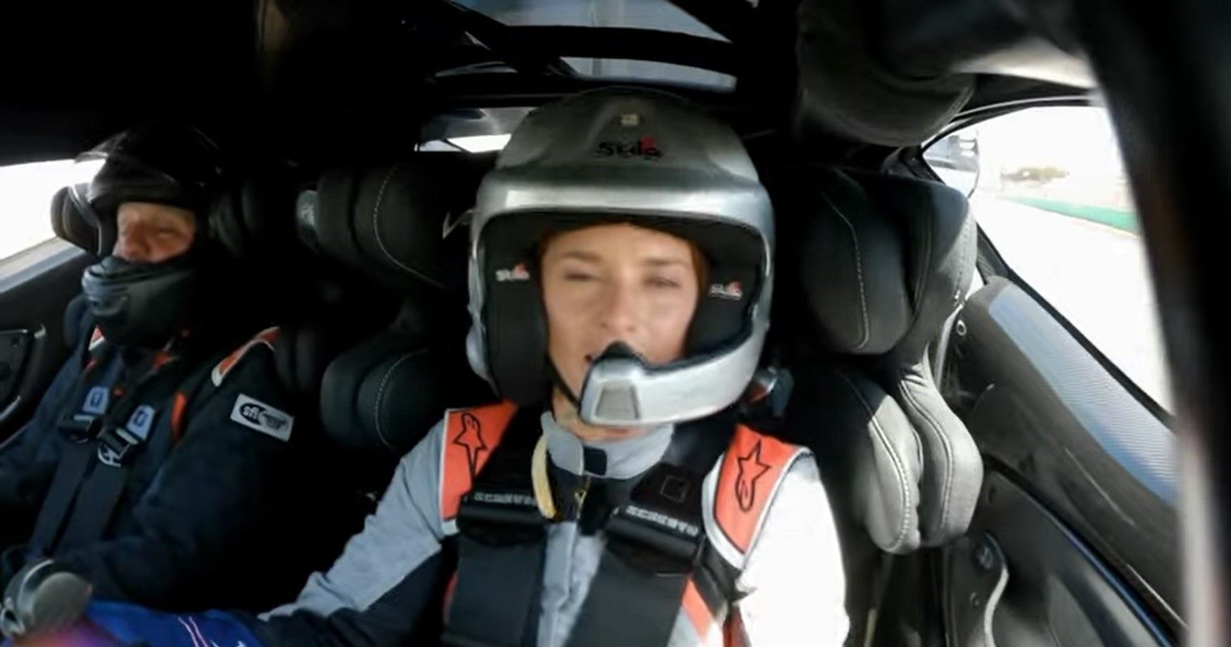 Jay Leno And Danica Patrick Get Behind The Wheel Of An Aston Martin ...