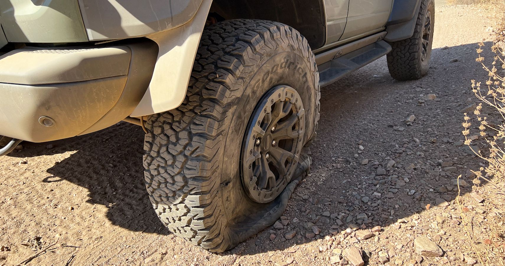 Driven: 2022 Ford Bronco Raptor Hits The Trail (Too) Hard At Rowher Flats