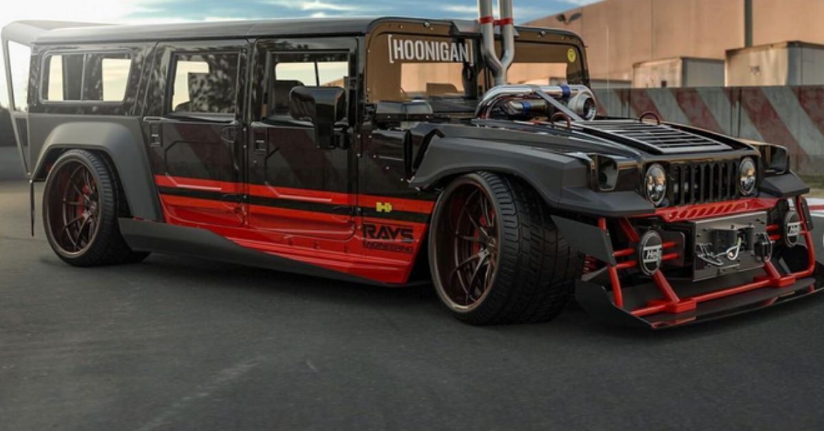 Here Comes The Hummer H1 Drifting Monster Someone Dreamed-Up For Instagram