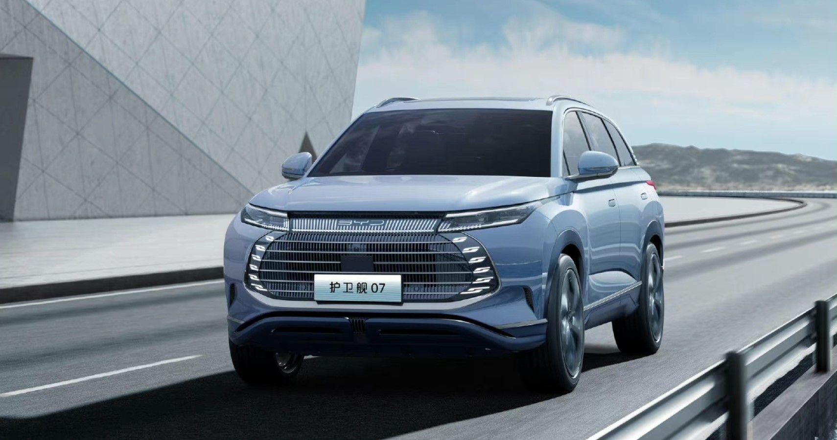BYD Frigate Corvette 07 Is A Cool-Looking Hybrid SUV From China