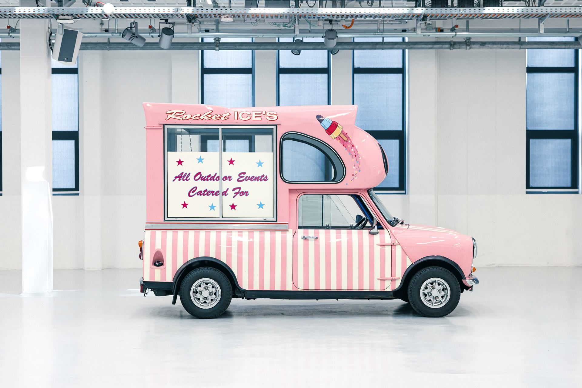 Check Out This Truly Epic Classic Mini Ice Cream Van