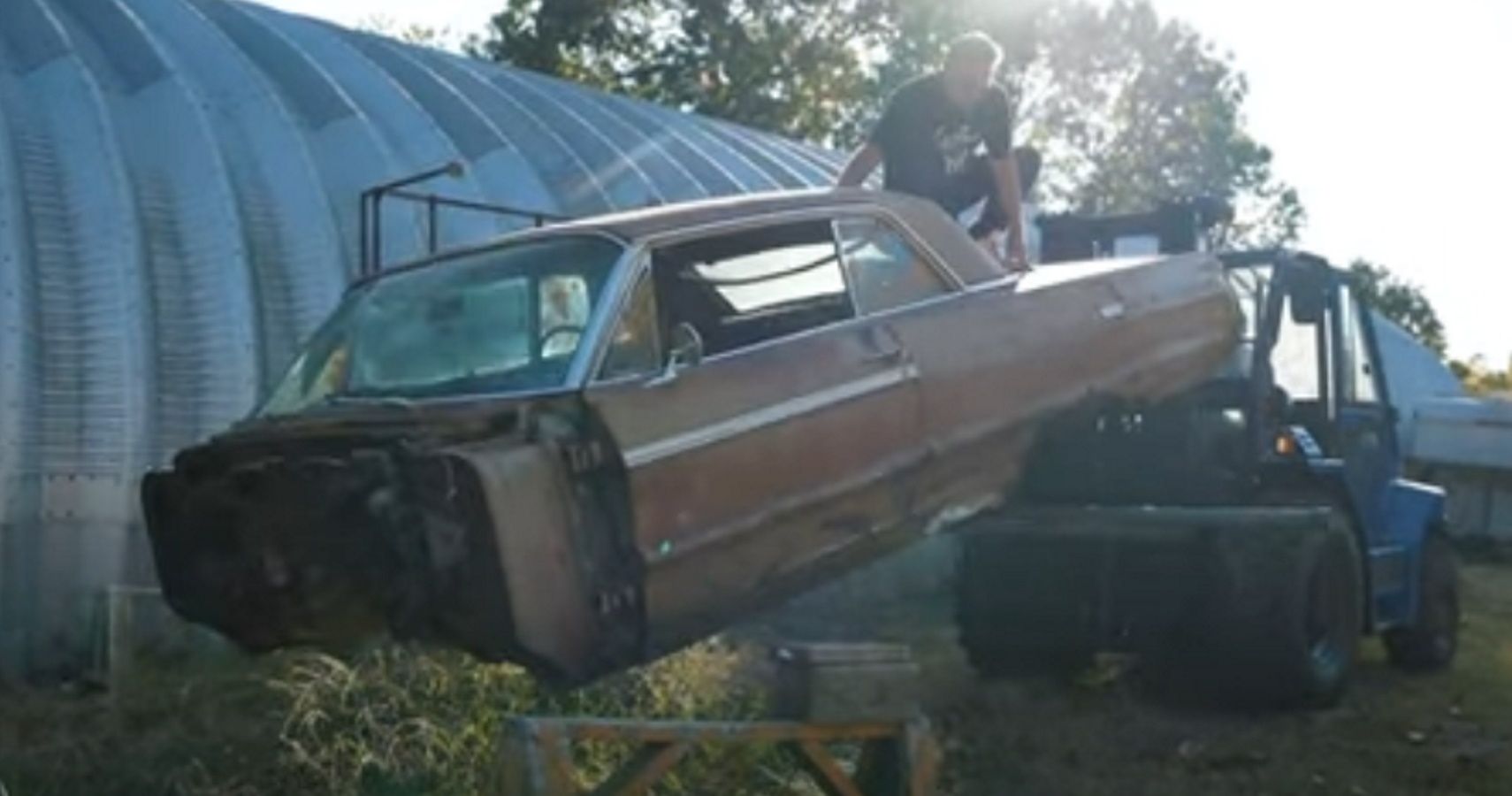 Watch Dennis Collins Rescue A Rare 1964 Impala SS Wreck To Turn Into ...