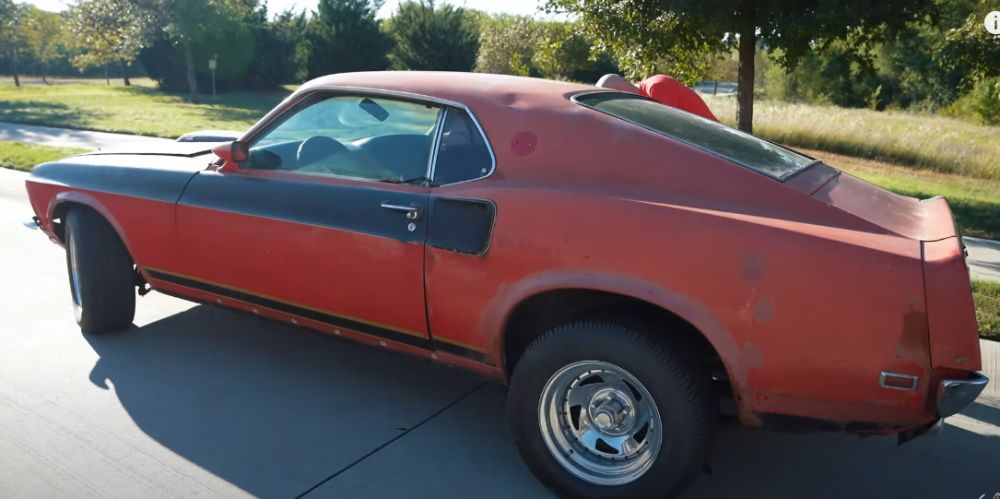 See Dennis Collins Rescue An Awesome Custom 1969 Ford Mustang Mach 1