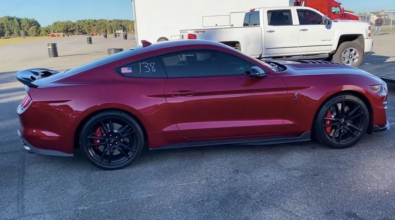 Watch This Stock 2020 Ford Mustang Shelby GT500 Run Quick Times On E85 ...