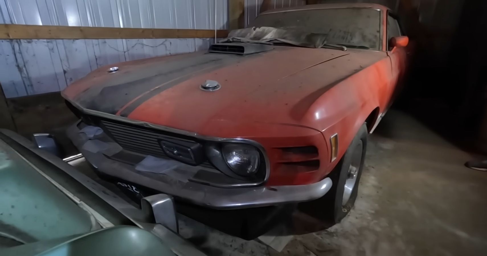 This Ford Mustang Has Been Trapped In A Barn For Over 40 Years