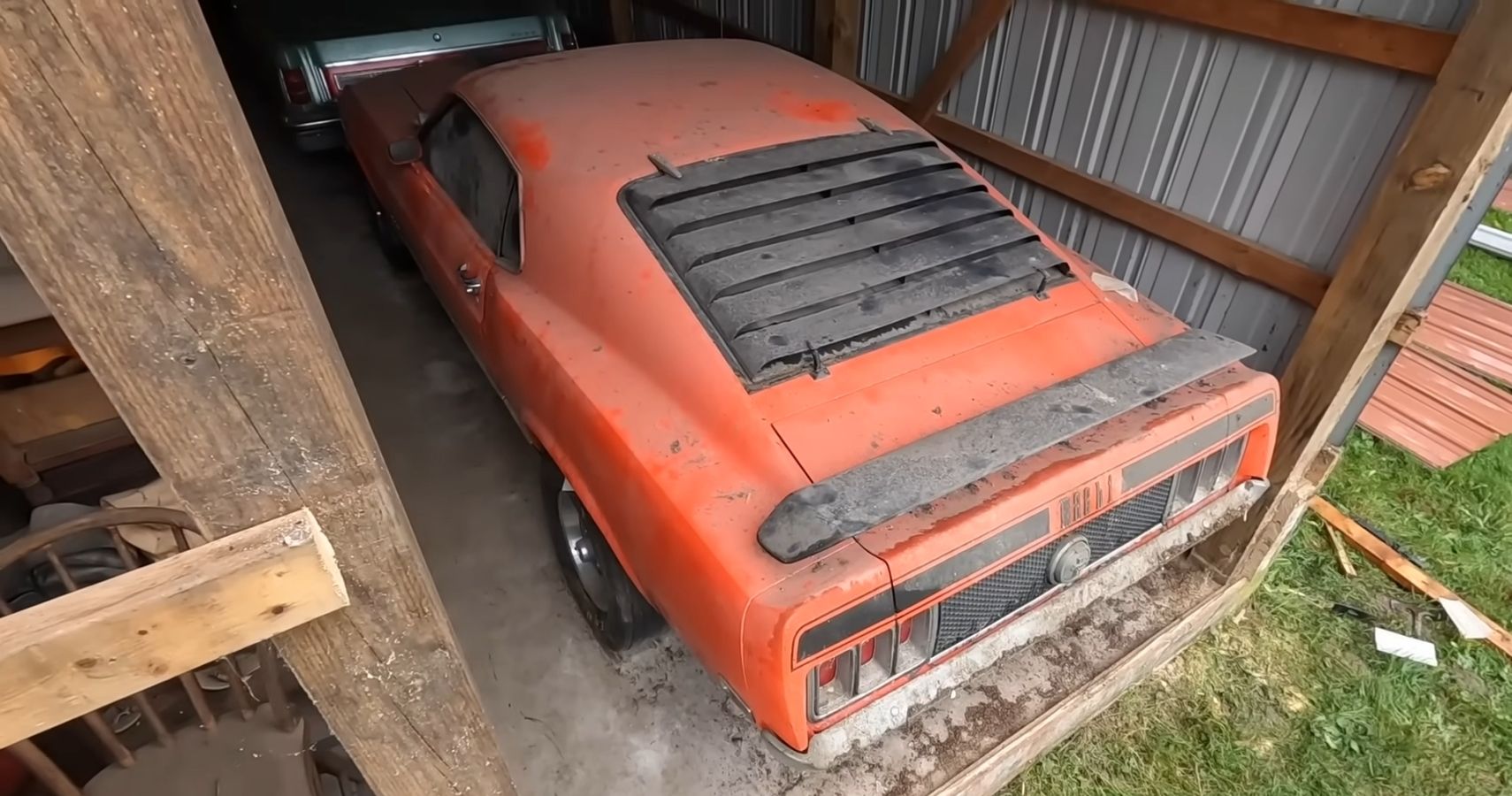 This Ford Mustang Has Been Trapped In A Barn For Over 40 Years