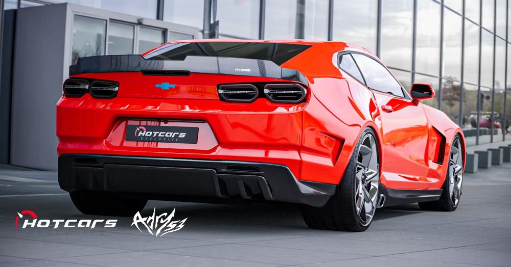 With The Chevy Camaro Facing Retirement, Render Shows New Life As A Hybrid