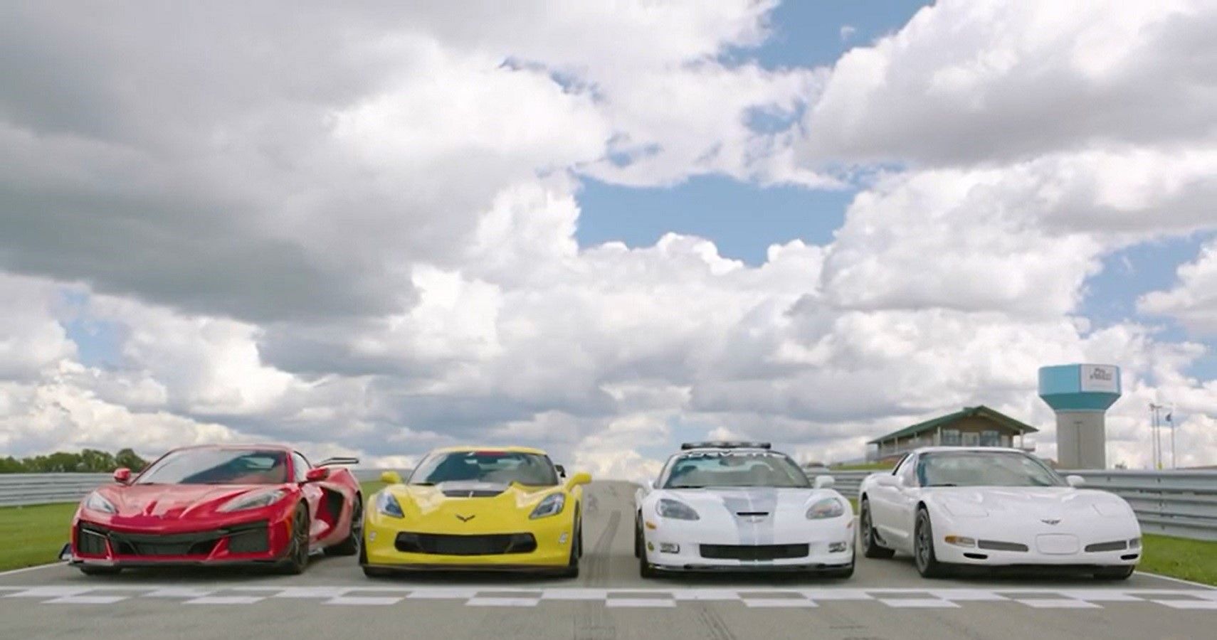 Watch Chevrolet Race Four Generations Of The Corvette Z06 To See If The ...
