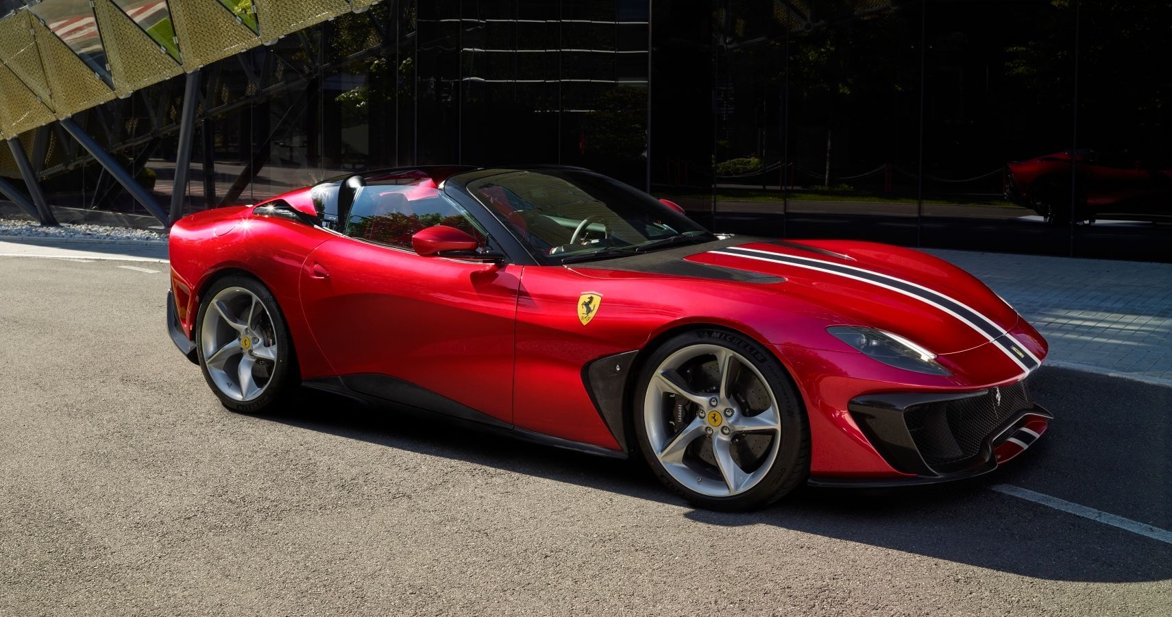A Closer Look At The Ferrari SP51 V12 One-Off Topless Exotic Supercar
