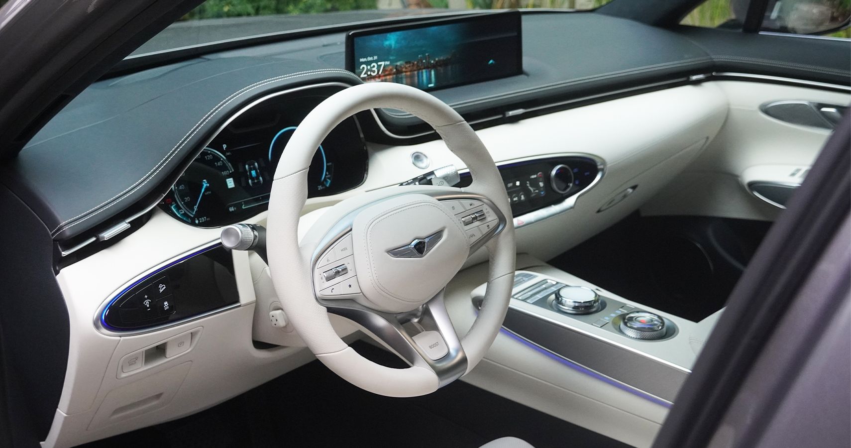 First Look: HotCars Previews The Fully Electric Genesis GV70 SUV Before LA Auto Show