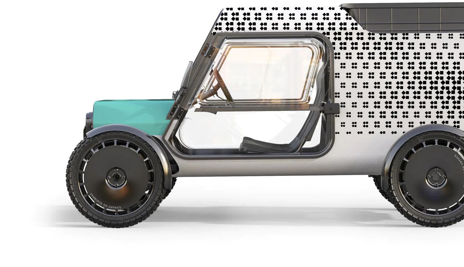 The Tiny Kilow La Bagnole Is A Funky-Looking Jeep-Vibing Micro EV