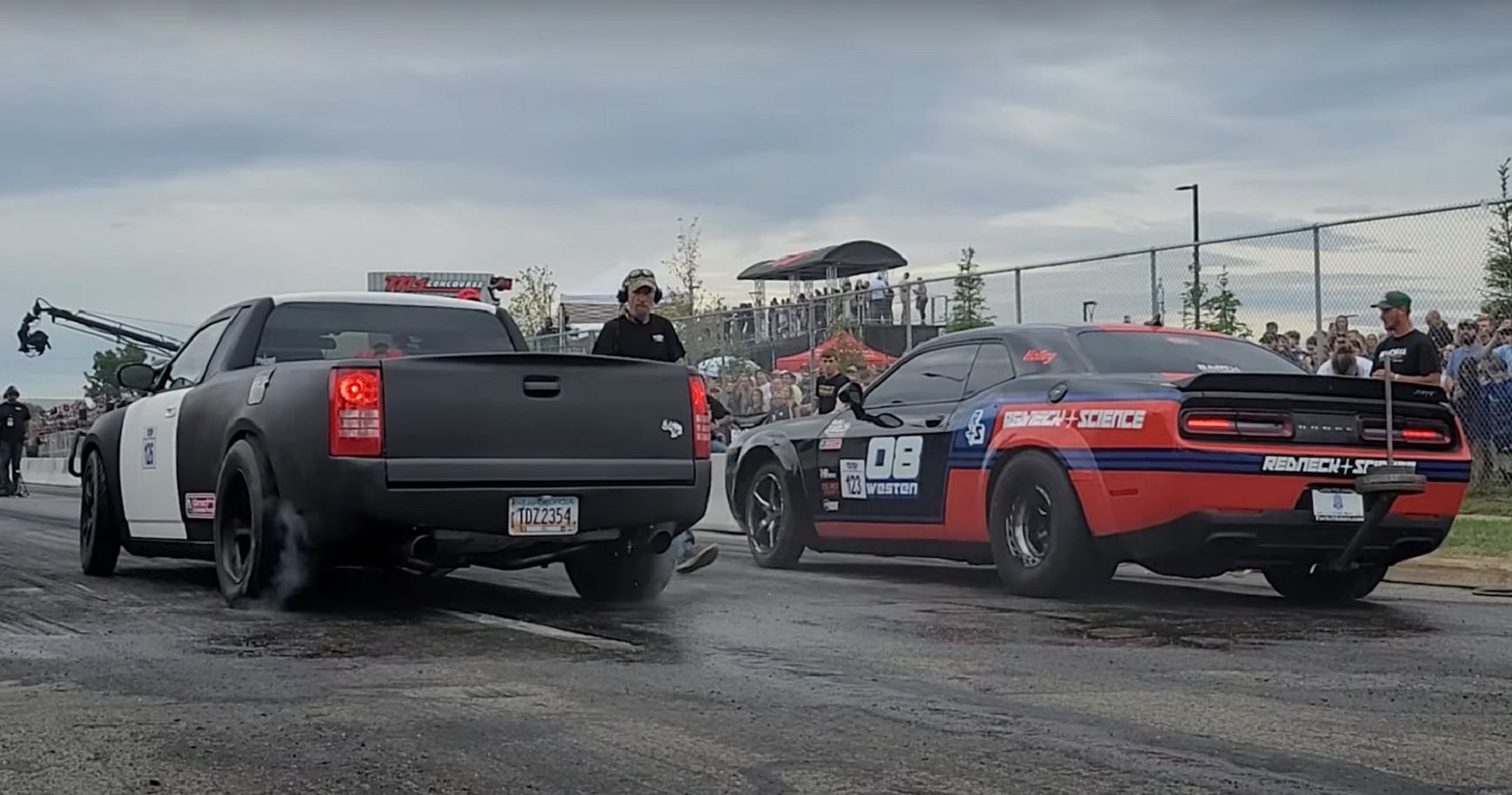 When Muscle Car Meets Pickup Truck: The Hellcat Dodge Charger Police ...