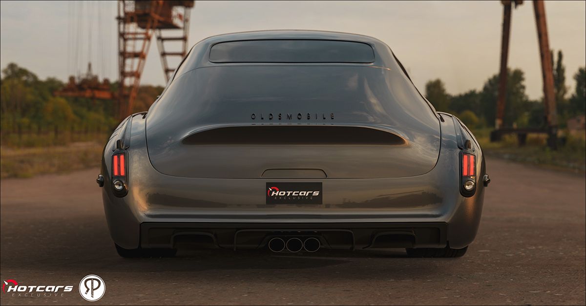 This Oldsmobile Rocket Restomod Render Looks To The Future