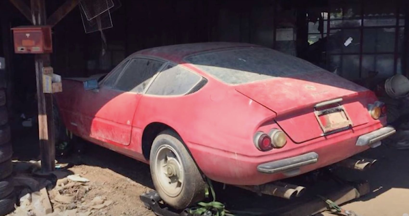 Why This Barn Find Ferrari Daytona From Japan Is Priceless