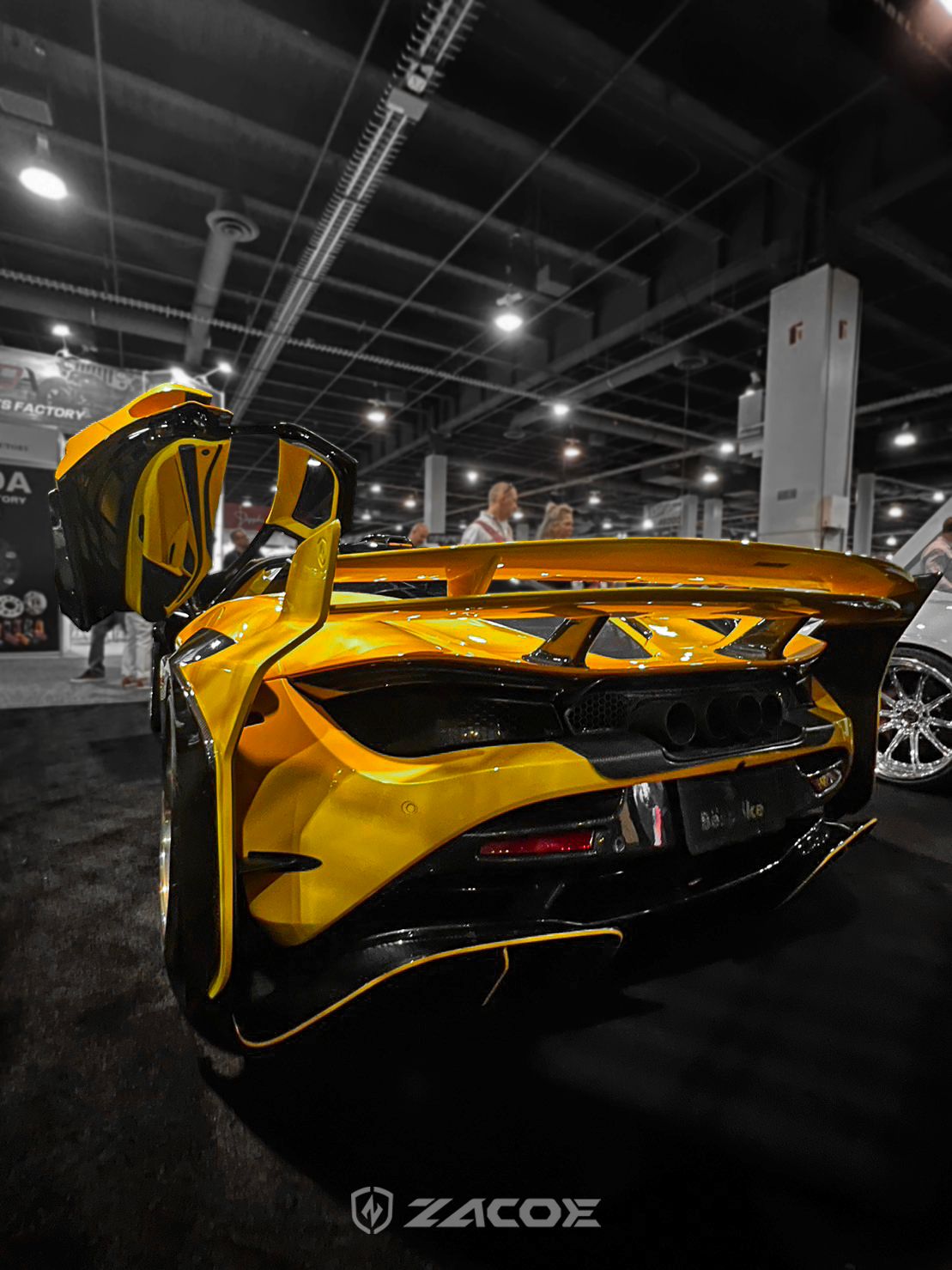 The 1st Complete ZACOE McLaren 720s Wide Body Is On Show At SEMA 2022