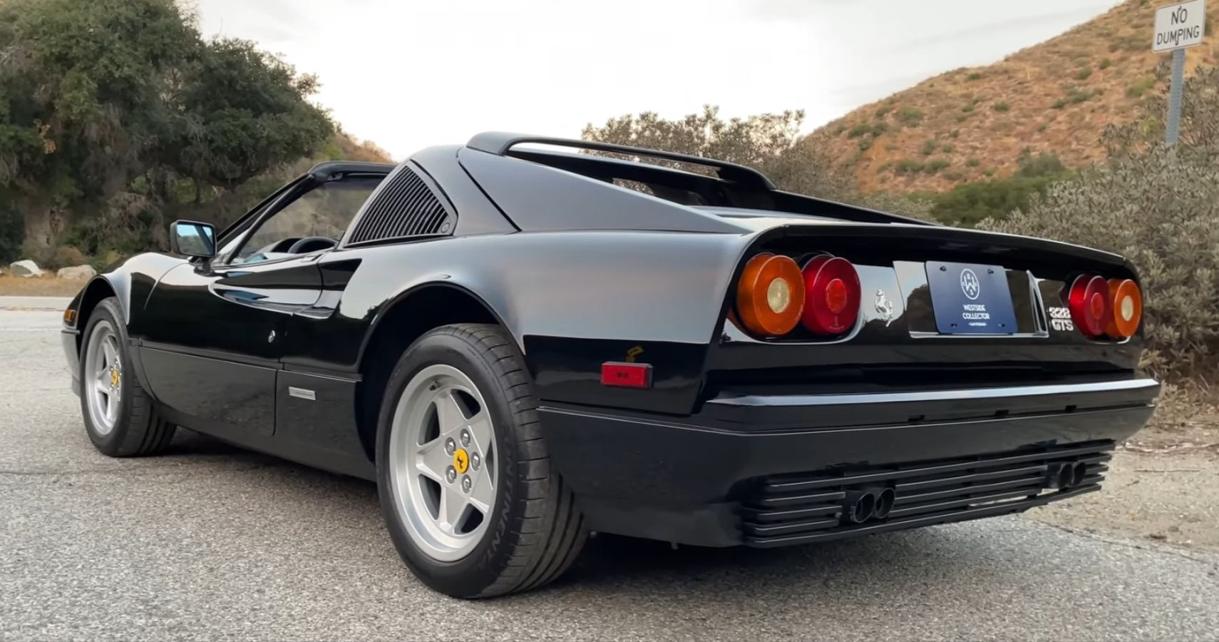 Watch Matt Farah Take His Restored Ferrari 328 GTS Canyon Crawling
