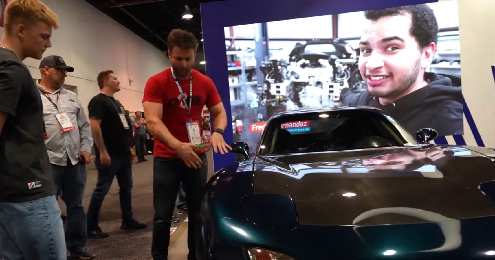 Rob Dahm’s 1200-HP Four-Rotor RX-7 At SEMA Has Even Left Mazda Impressed