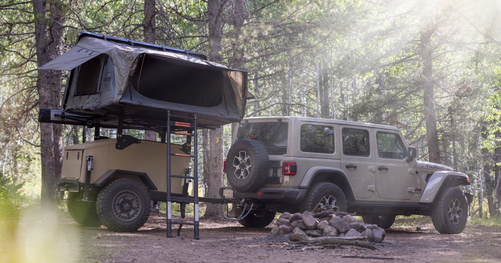 Jeep And ADDAX Overland Build The Ultimate Overlanding Trailer | Flipboard