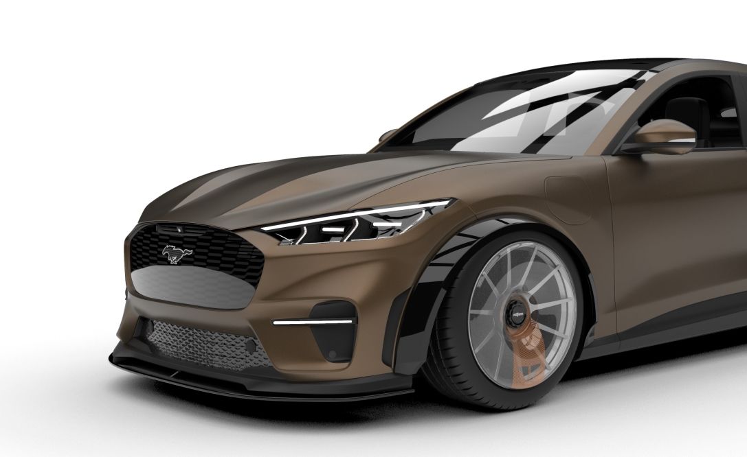 Ford Mustang Mach-E Widebody SEMA Concept Proves Its A True Muscle Car