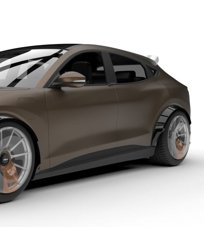 Ford Mustang Mach-E Widebody SEMA Concept Proves Its A True Muscle Car