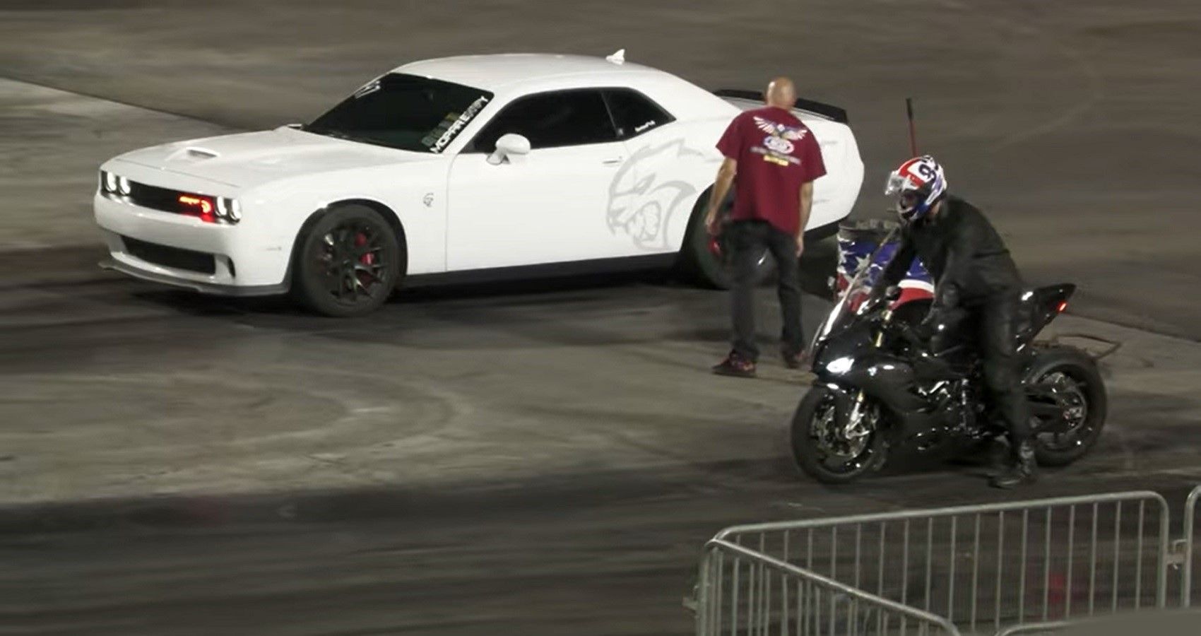 These Sport Bikes Are Just Too Fast For Muscle Cars At The Drag Strip