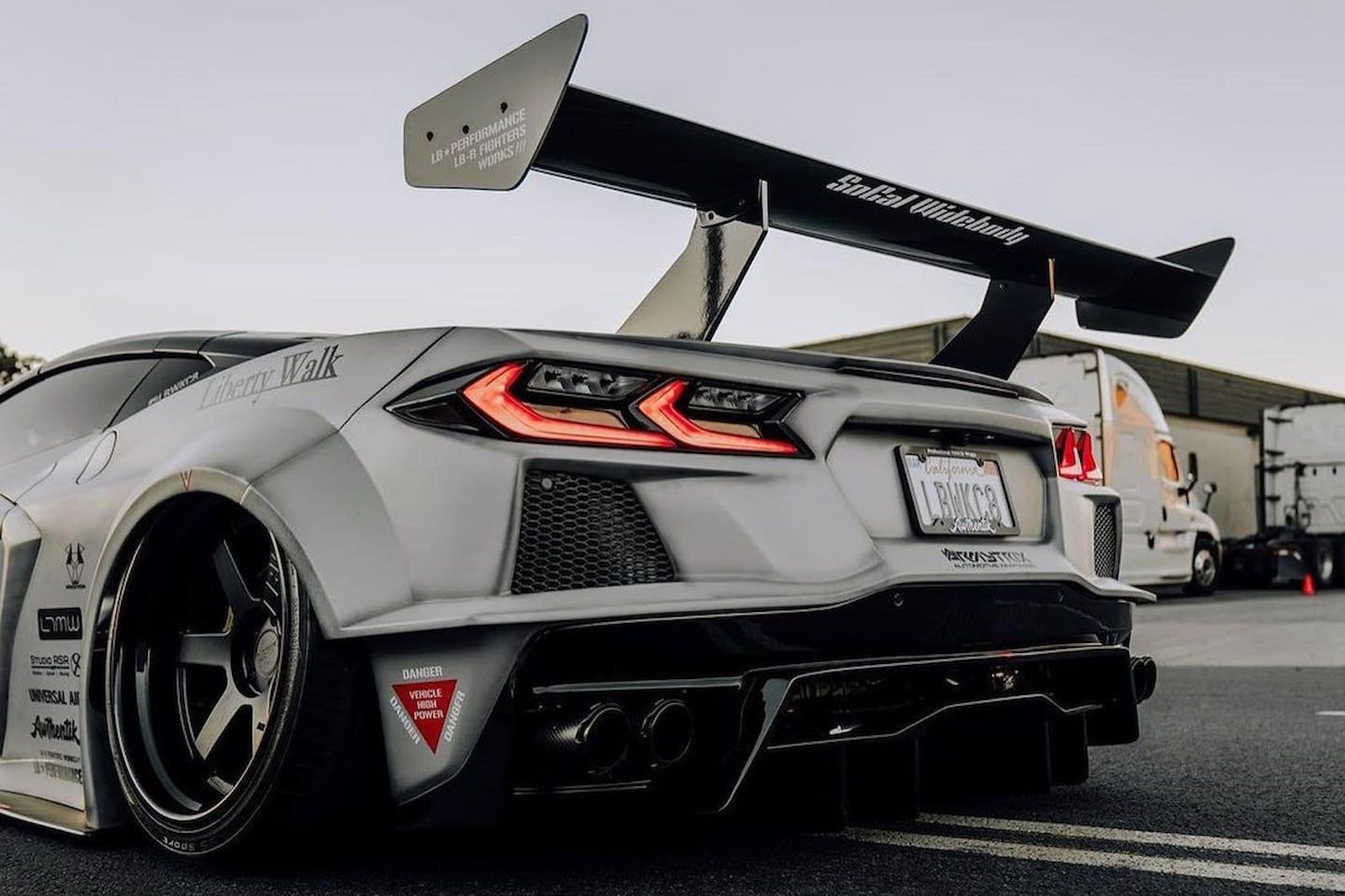 This Awesome Corvette C8 Widebody Kit Costs More Than A Family Car