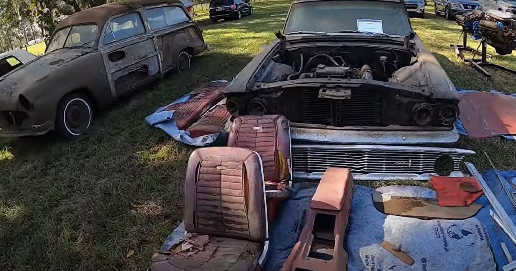 Lucky Barn Find Seeker Explores Impressive Private Classic Car Auction