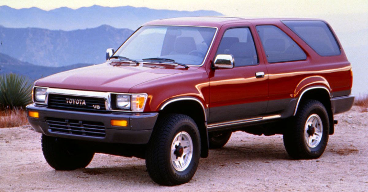 Here's Why Off-Road Enthusiasts Love The 1990 Toyota 4Runner