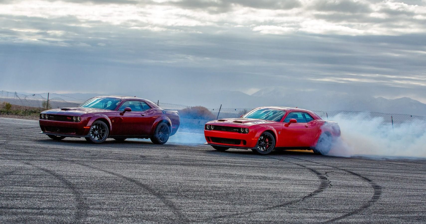 The 2022 Dodge Challenger R/T Scat Pack Widebody Vs. Hellcat Widebody.