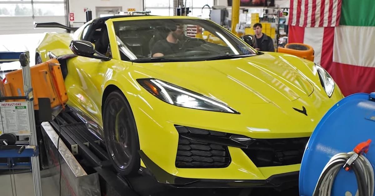 The 2023 Chevrolet Corvette C8 Z06 Hits The Dyno To Find Out Its True HP