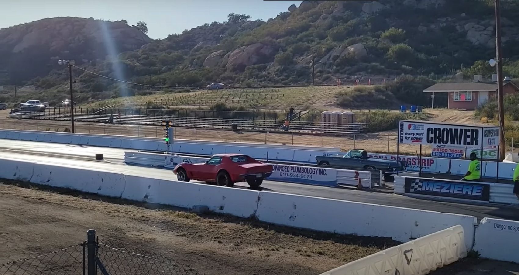 Watch This Modified 1973 C3 Chevrolet Corvette Scream Down The Drag Strip