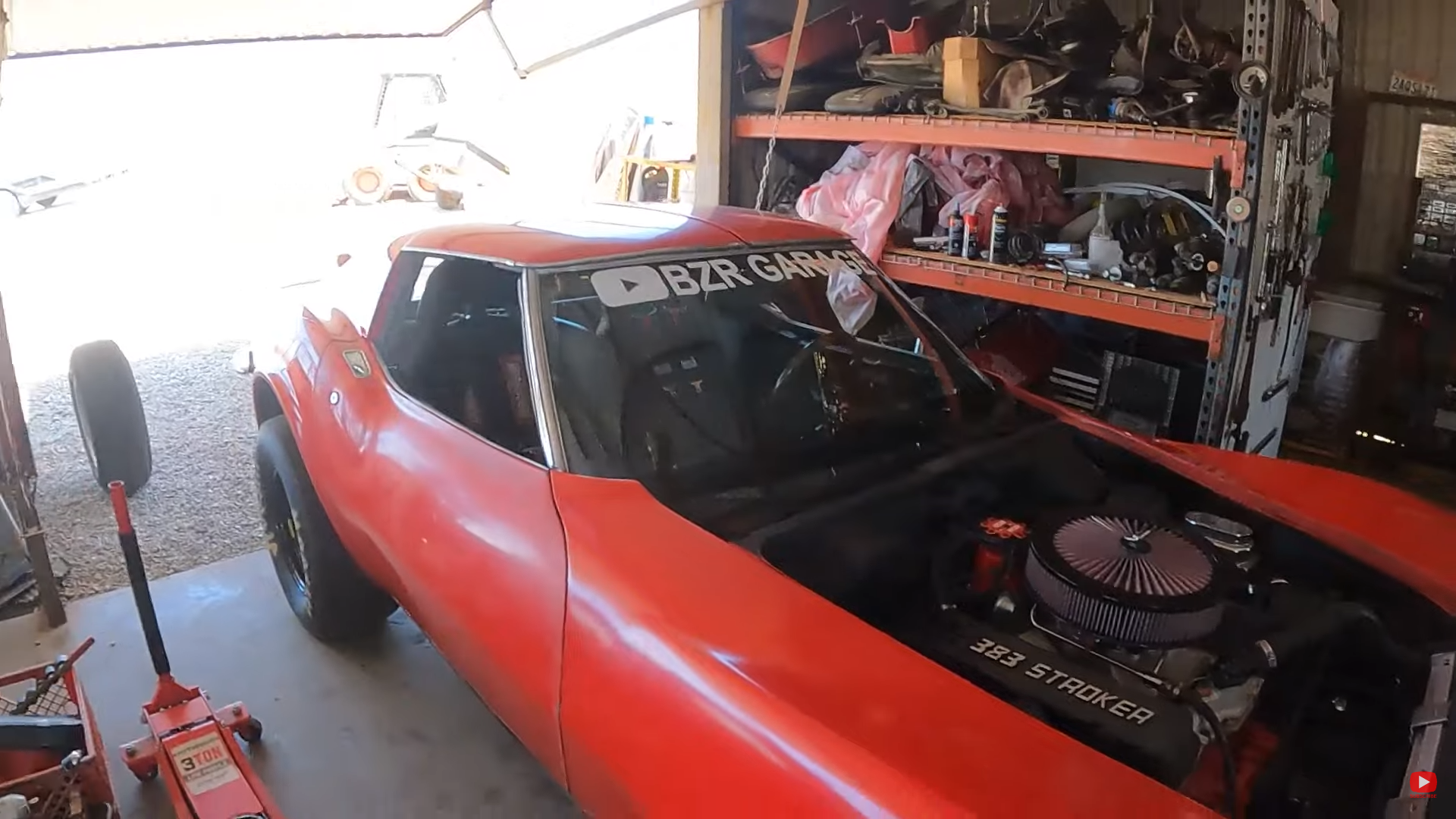 Watch This Modified 1973 C3 Chevrolet Corvette Scream Down The Drag Strip