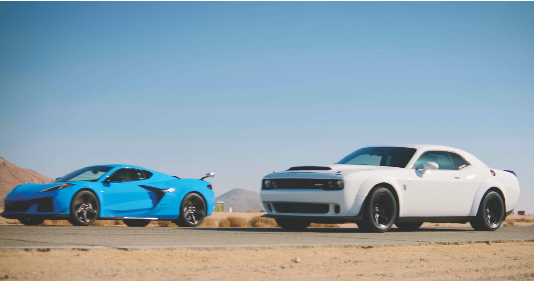 2023 Corvette Z06 Takes On Dodge Demon In Crazy American Supercar Vs ...
