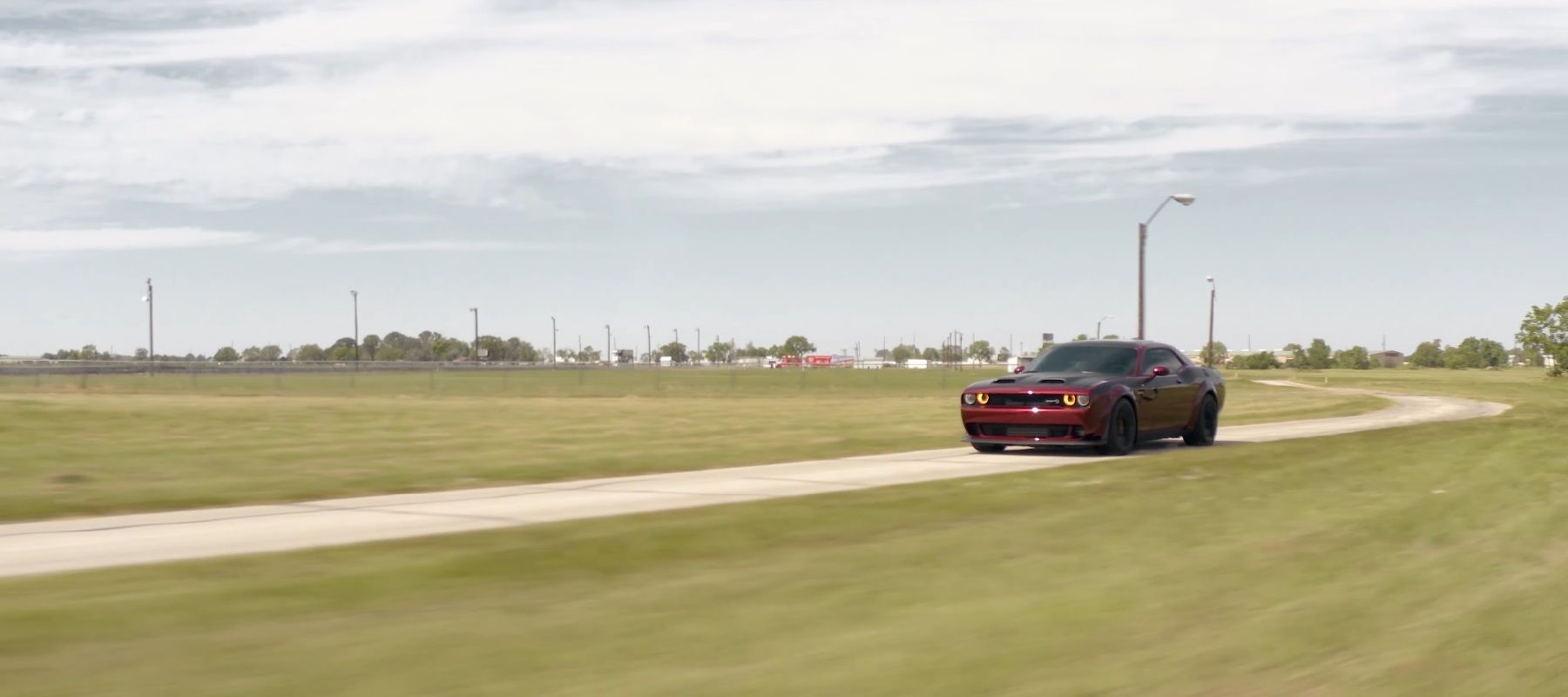 Watch This 1,000-HP Hennessey Jailbreak Challenger SRT Rip Around Track