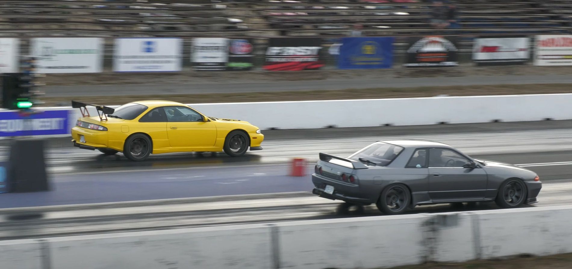 Nissan's Best JDM Legends Head To The Drag Strip