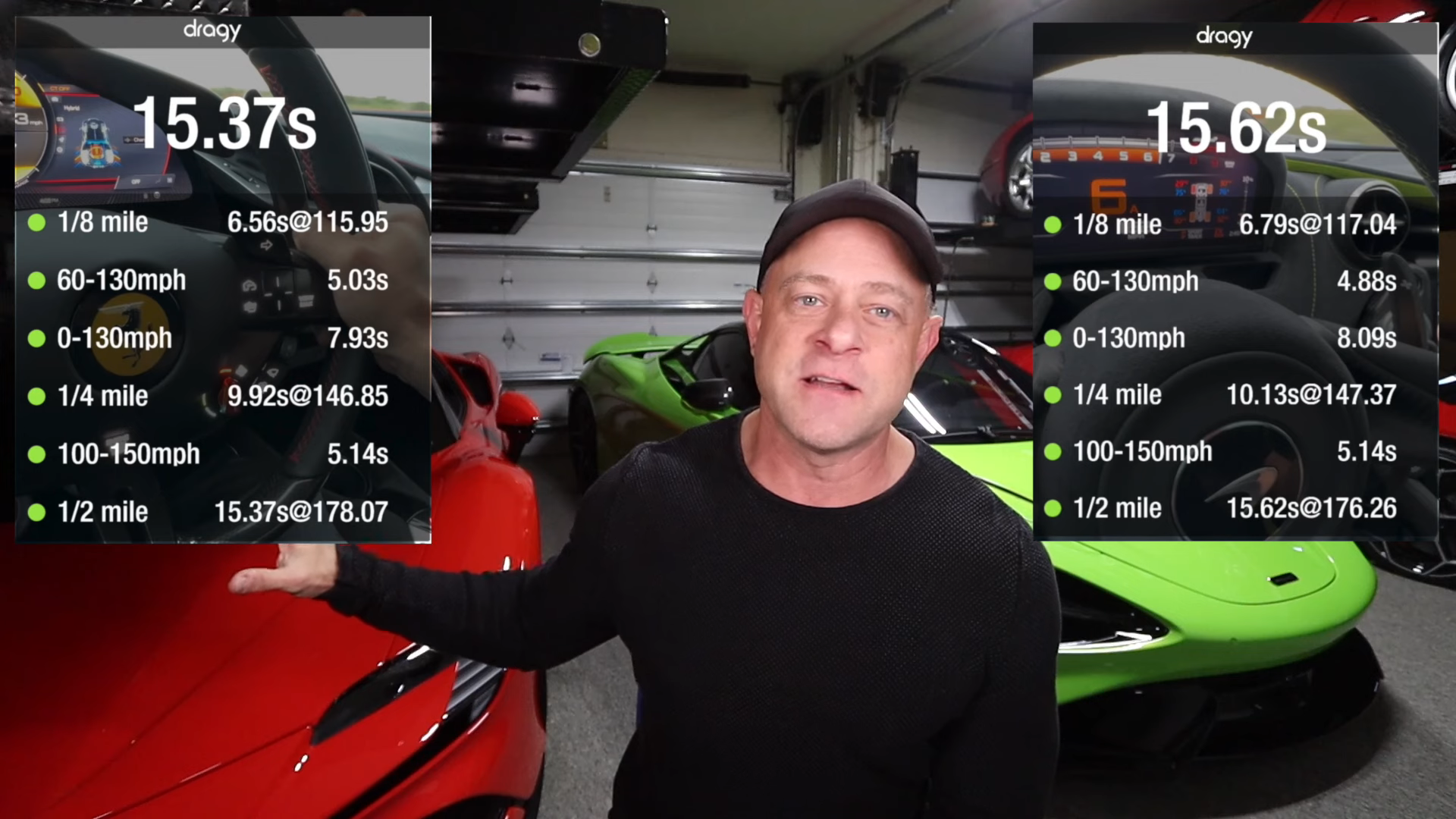 Watch The Ferrari SF90 Battle The McLaren 765LT In A Half-Mile Duel