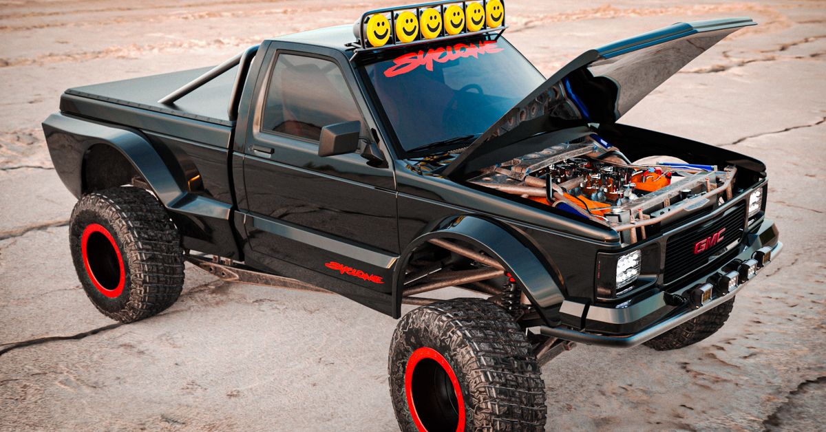 We Would Love To Race This GMC Syclone Baja In The Desert