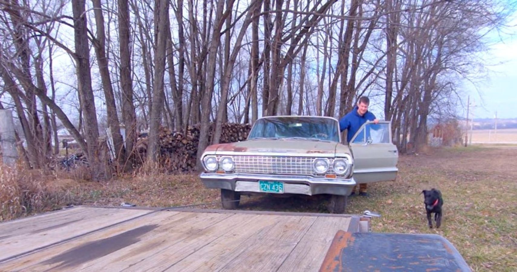 Watch A 1963 Chevrolet Impala Get Rescued After Sitting For Nearly 40 Years