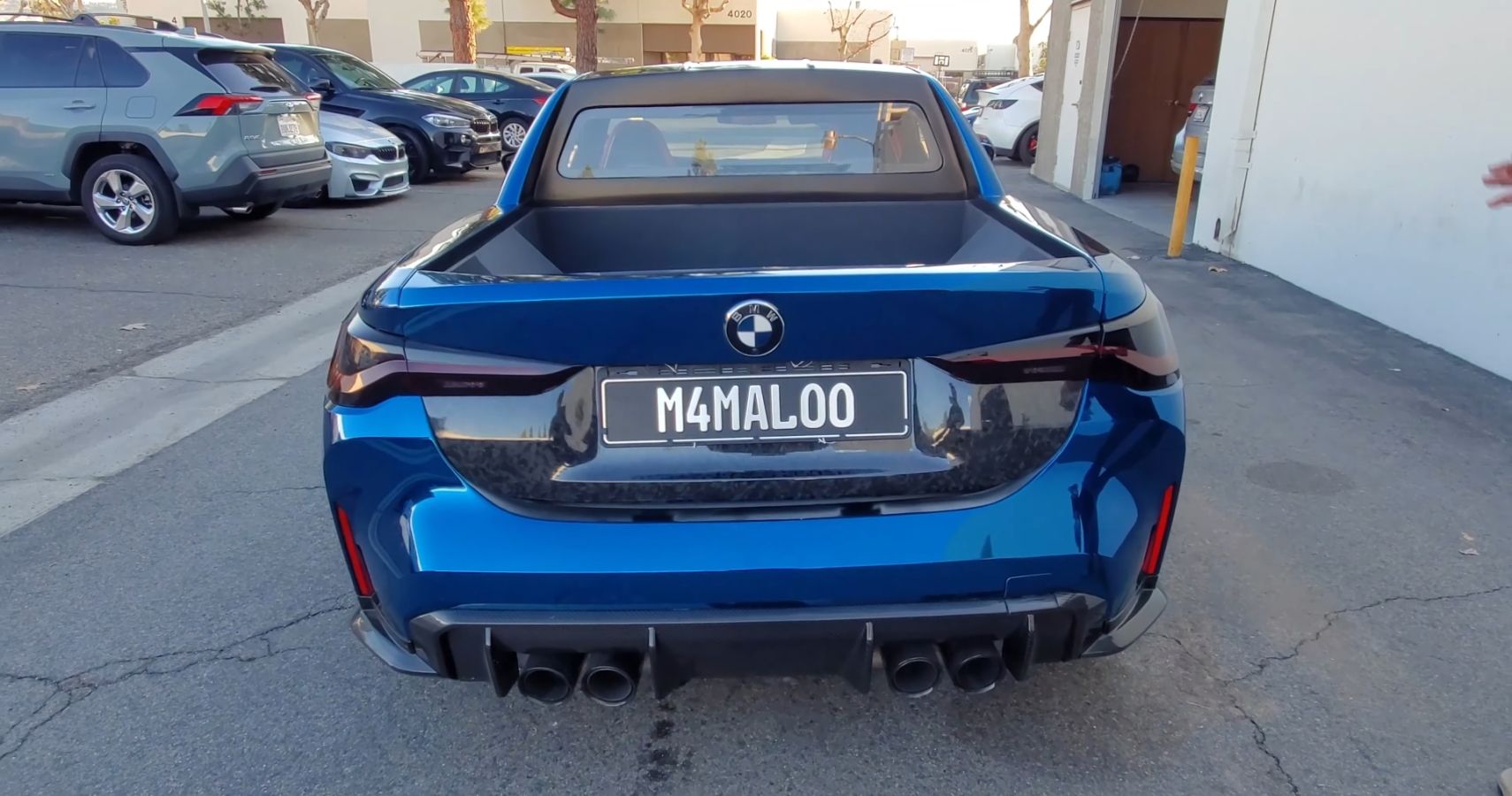 Check Out This Awesome 500-HP BMW M4 Pickup SEMA Build