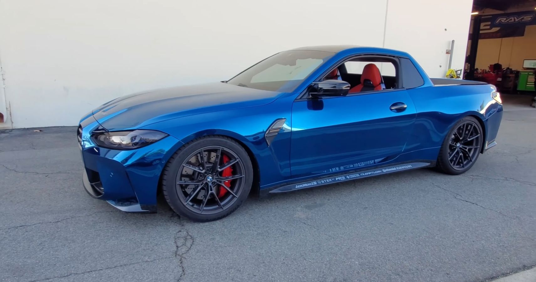 Check Out This Awesome 500-HP BMW M4 Pickup SEMA Build