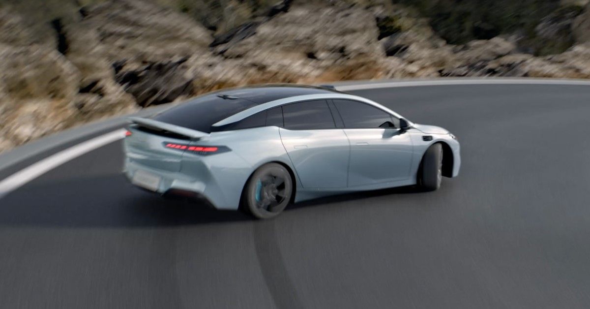 The Futuristic Aion Hyper GT Is Part Sports Car And Part Family Car