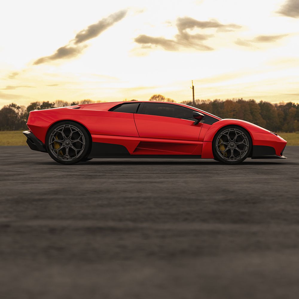 This Modern Lamborghini Diablo Is A Fitting Return For An Iconic Supercar