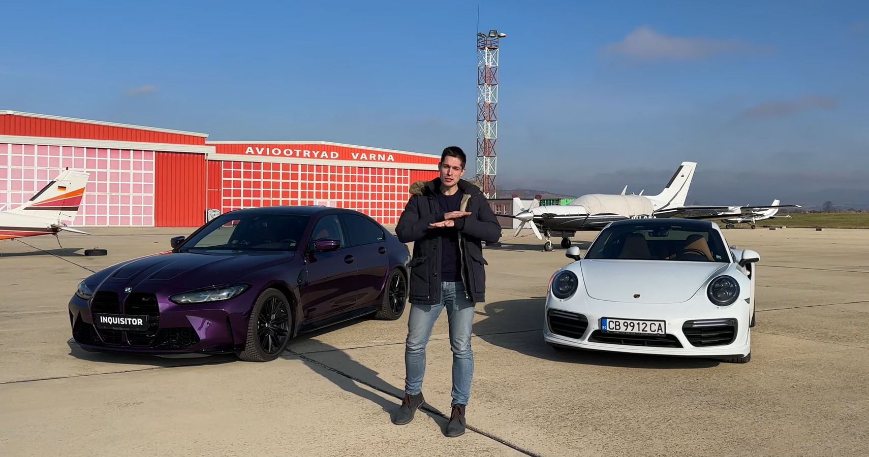 Watch This Porsche 911 Turbo S Destroy A BMW M3 In Under 10 Seconds