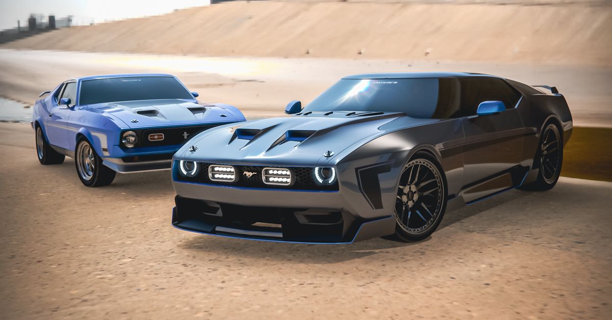 The Ford Mustang Boss 351 Gets An Unofficial Modern Reboot