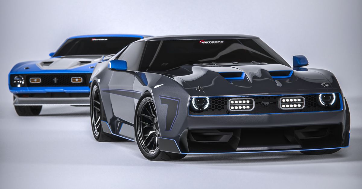 The Ford Mustang Boss 351 Gets An Unofficial Modern Reboot